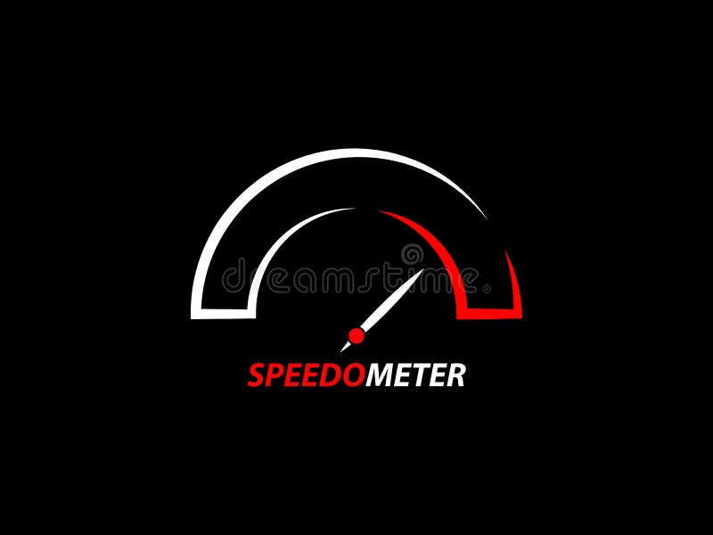 Speedometer Logo Template, Fast Racing Logotype, Car Speedometer Logo ...