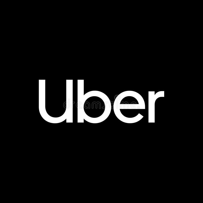 Uber Vector Logo Art Design Editorial Photo - Illustration of logo ...