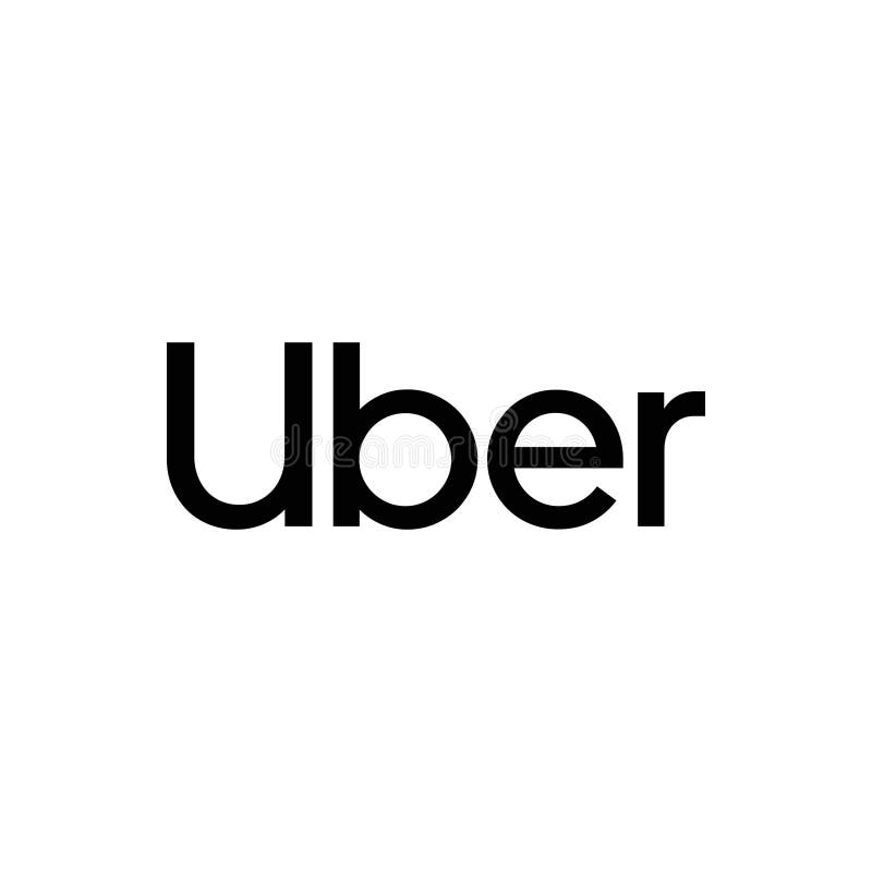 Uber Vector Logo Art Design Editorial Photo - Illustration of logo ...