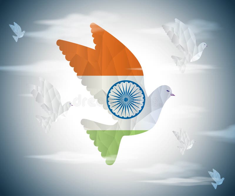 Vector Illustration of Indian Independence Day Stock Illustration ...