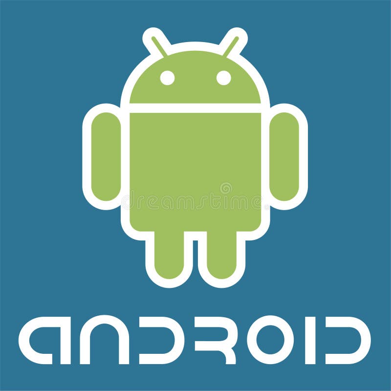 Android Logo Vector Illustration on White Background Editorial Stock ... Android Logo Vector Illustration on White Background Editorial Stock ...
