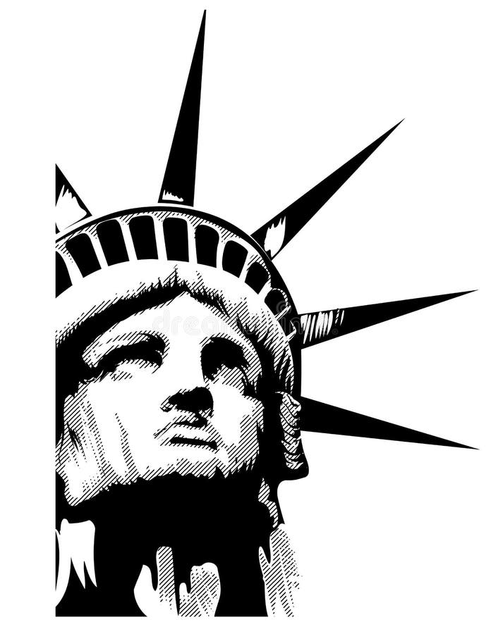 Lady Liberty Engraving Stock Illustrations – 129 Lady Liberty Engraving ...