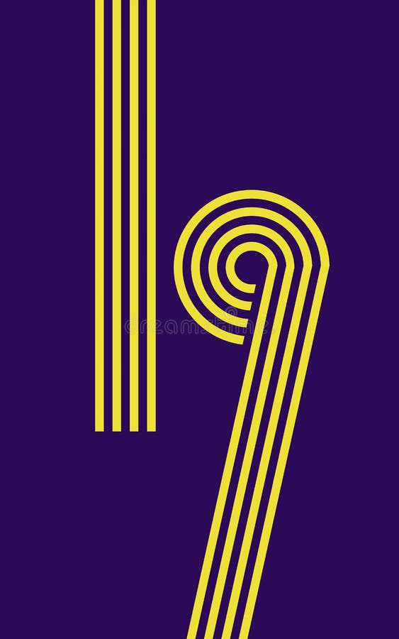 Number Nineteen Stock Illustrations – 2,020 Number Nineteen Stock ...