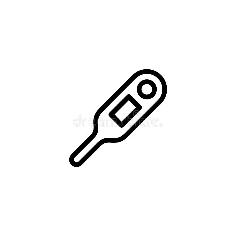 Fever Icon, Sign and Symbol Illustration Stock Illustration ...