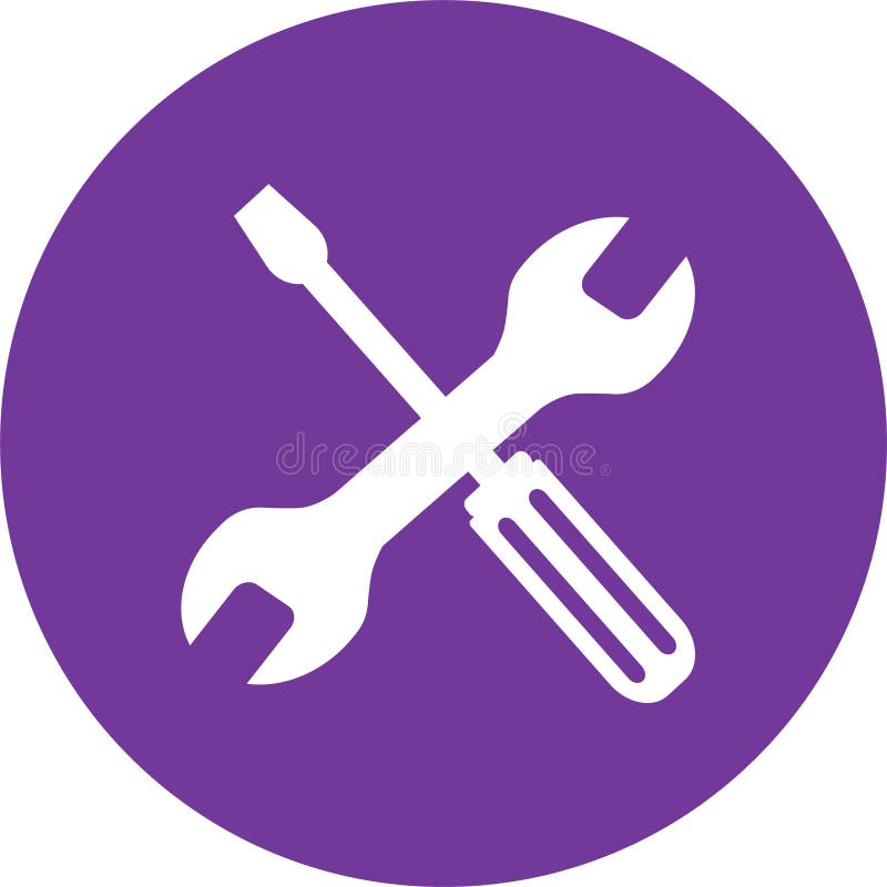 Tools Icon, Sign and Symbol Stock Illustration - Illustration of icon ...