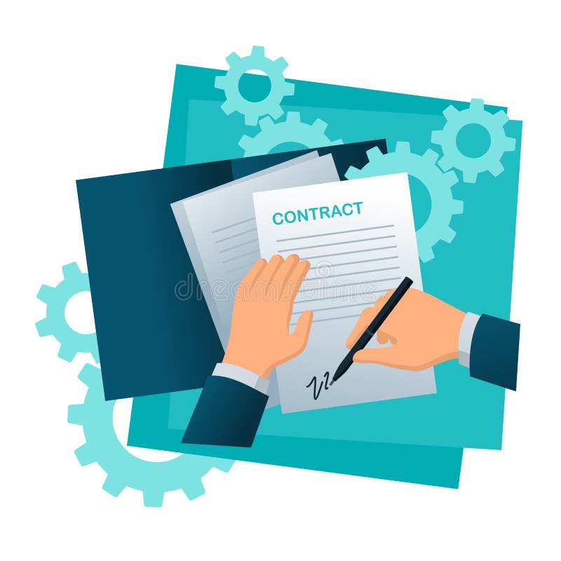 Contract Signing Stock Illustrations – 19,909 Contract Signing Stock ...