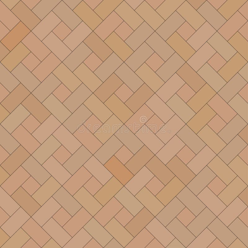 Abstract Brown Square Background, Bricks Stock Vector - Illustration of ...