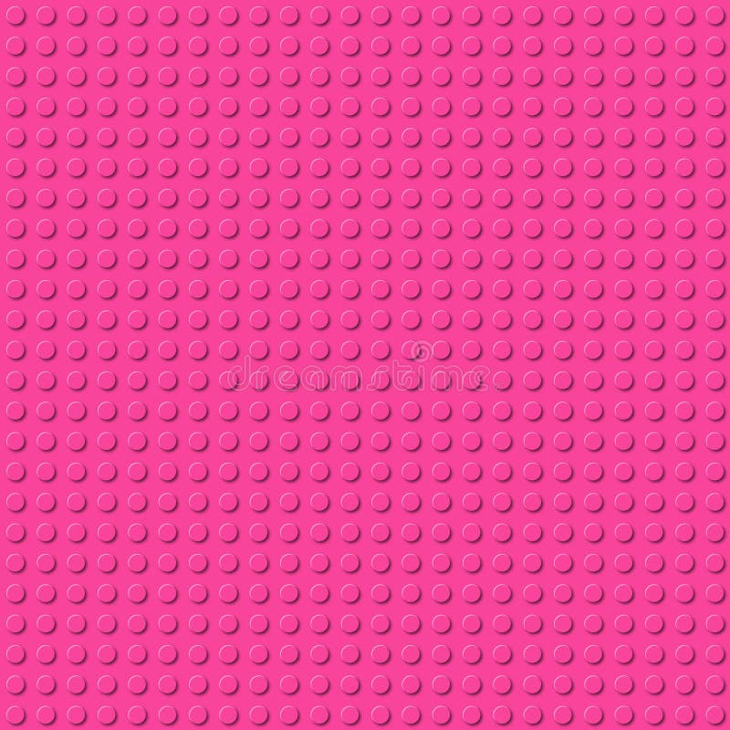 Pink Building Blocks Seamless Pattern Stock Vector - Illustration of ...