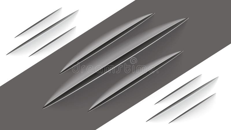 Black and White. Cut Slit and Rip Abstract Background Backdrop. Stock ...