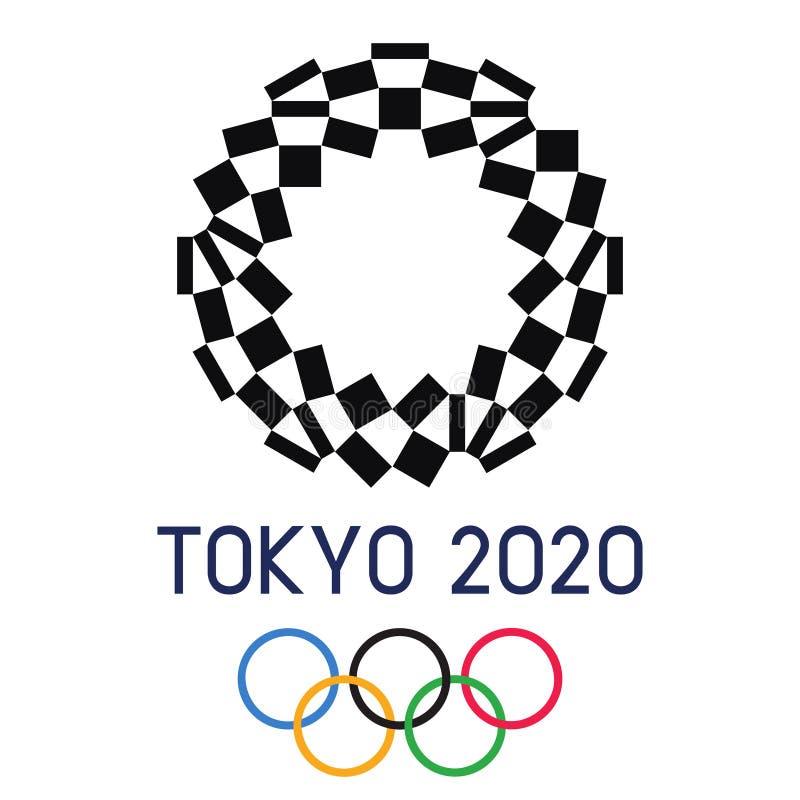 Tokyo Olympic - 2021 stock illustration. Illustration of background ...