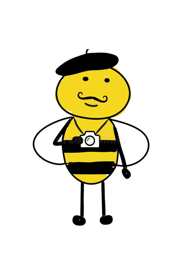 Bee Camera Stock Illustrations – 694 Bee Camera Stock Illustrations ...