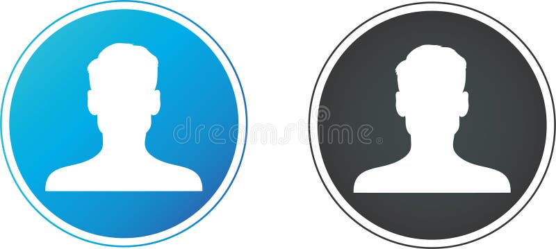 User Flat Avatar Icon, Sign, Profile People Symbol.Social Media Avatar ...