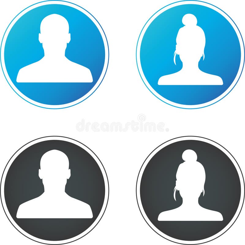 Generic Person Outline Stock Illustrations – 257 Generic Person Outline ...