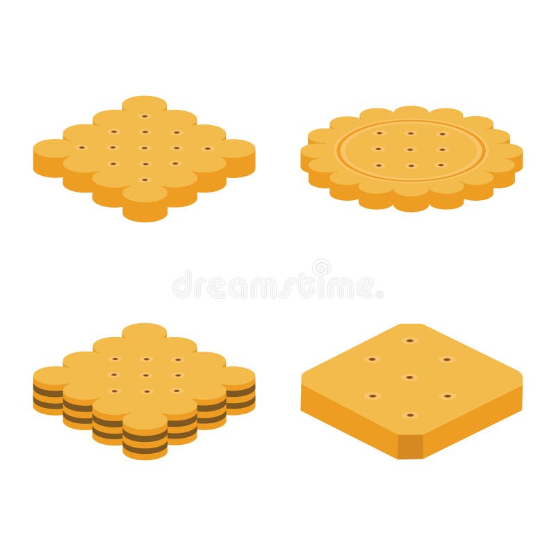 Square Biscuits Stock Illustrations – 423 Square Biscuits Stock ...