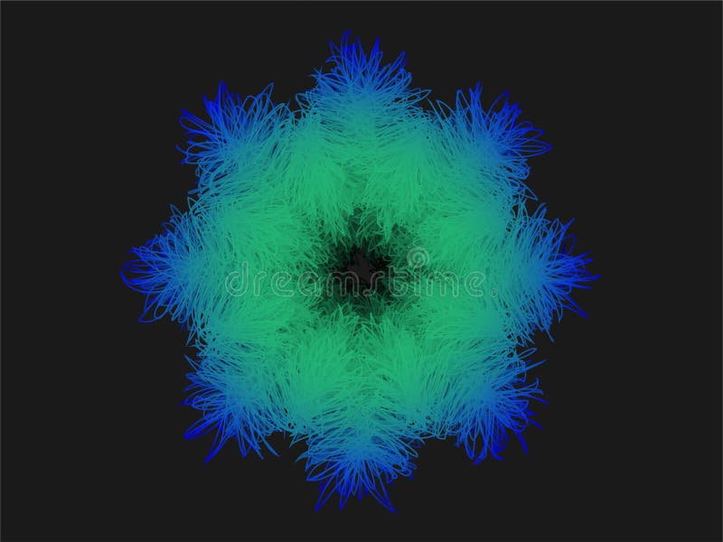 Colorful Computer Graphics Generated Wire Mesh Geometrical Shape Stock ...