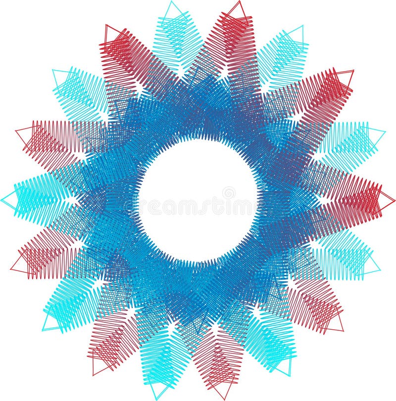 Attractive Computer Generated Spirograph Vector EPS Stock Vector ...
