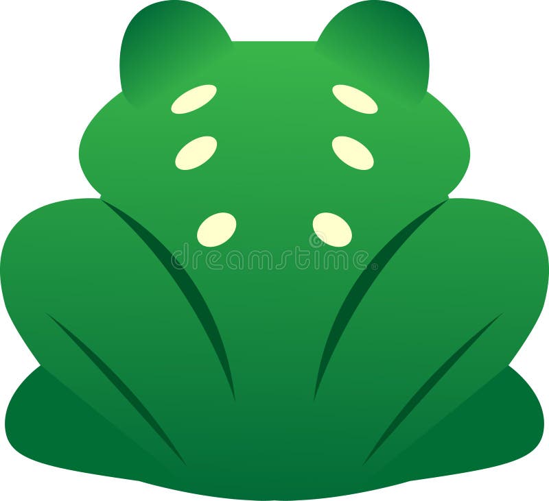 Frog Rear View Stock Illustrations – 16 Frog Rear View Stock ...