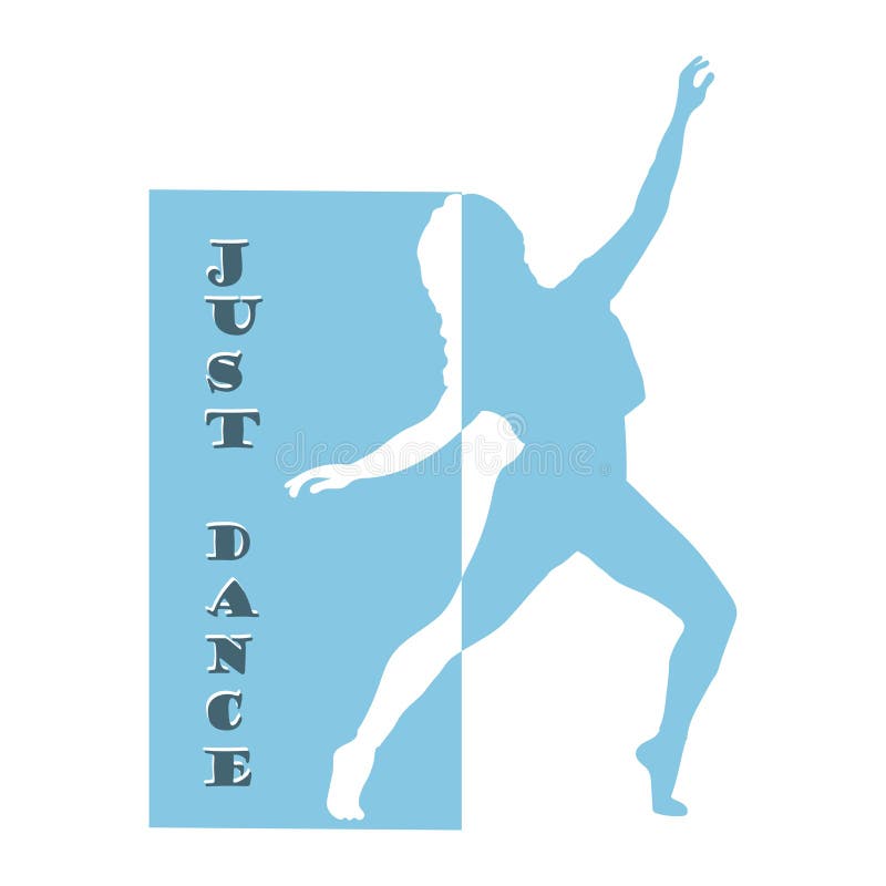 Dance Logo Vector Design Symbol Stock Vector - Illustration of dancing ...