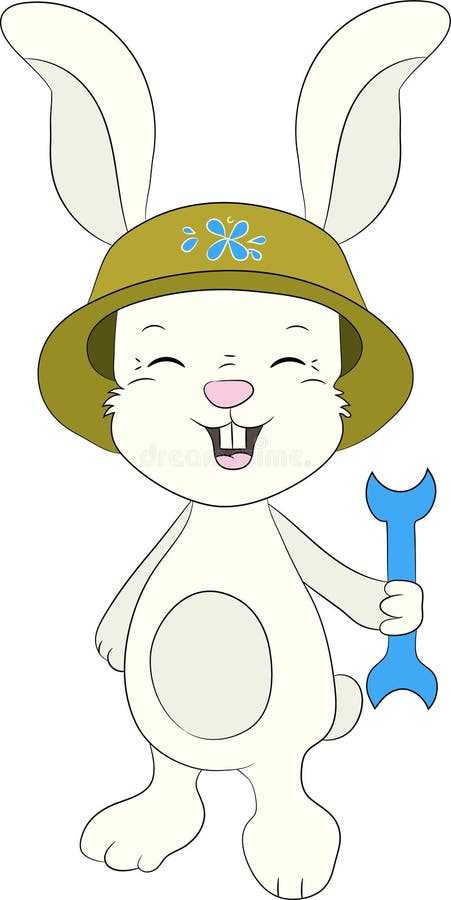 Easter Bunny Mechanic Stock Illustrations – 32 Easter Bunny Mechanic ...