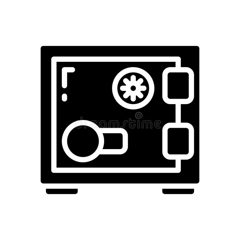 Safe Box Icon in Filled Line Style. Vector for Graphic Designer Stock ...