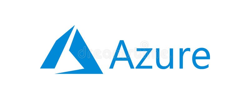 Azure Logo Vector Illustration on White Background Editorial Stock ...