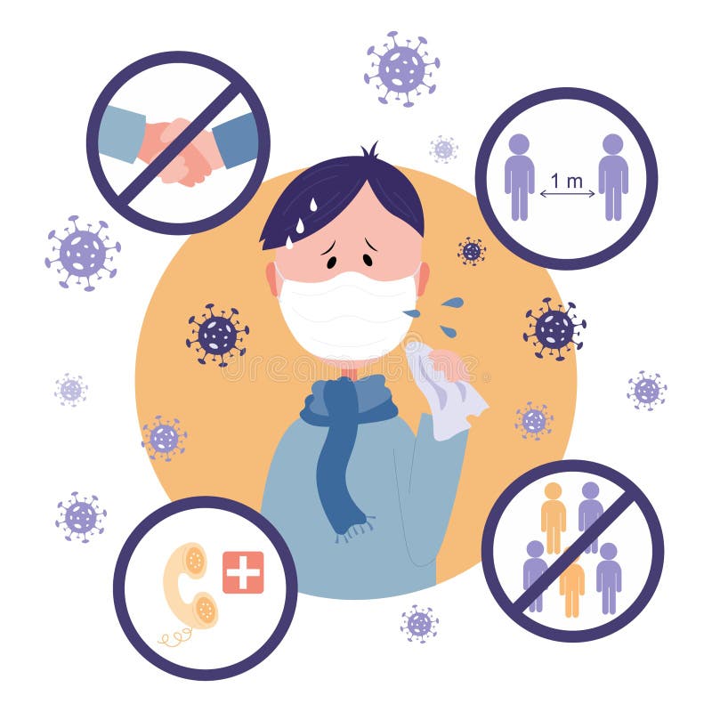 Hygiene promotion banner stock vector. Illustration of infection ...