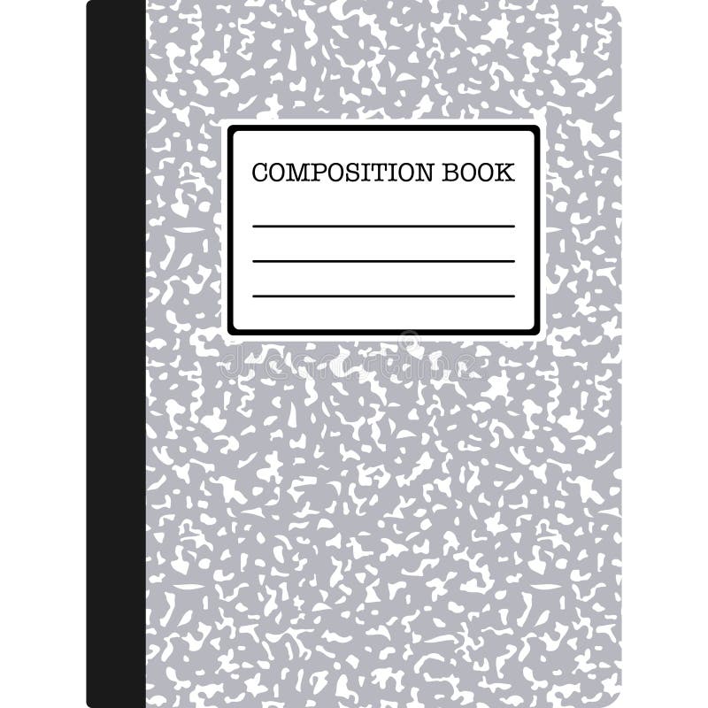 Composition Notebook Stock Illustrations – 9,587 Composition Notebook ...