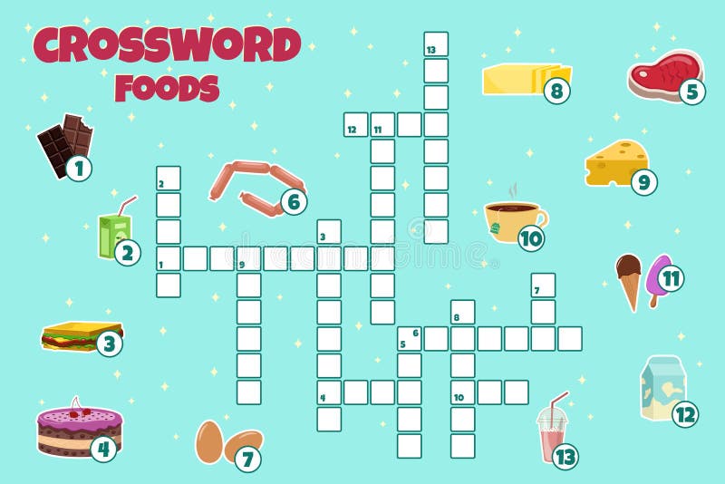 Big Number of Foods from Various Categories. Stock Vector ...