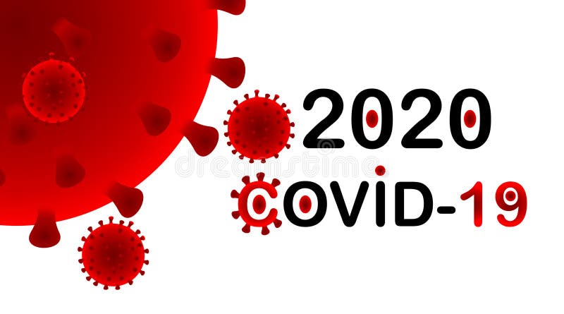 Coronavirus Pandemic Period, Danger Period Poster Work. Stock ...