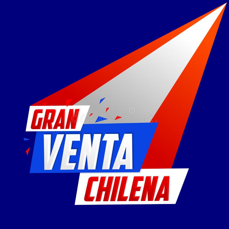 Gran Venta Colombiana, Colombian Big Sale Spanish Text. Stock Vector ...