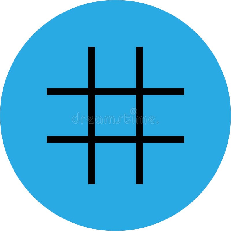 Grid Icon Illustration Isolated Vector Sign Symbol Vector Illustration ...