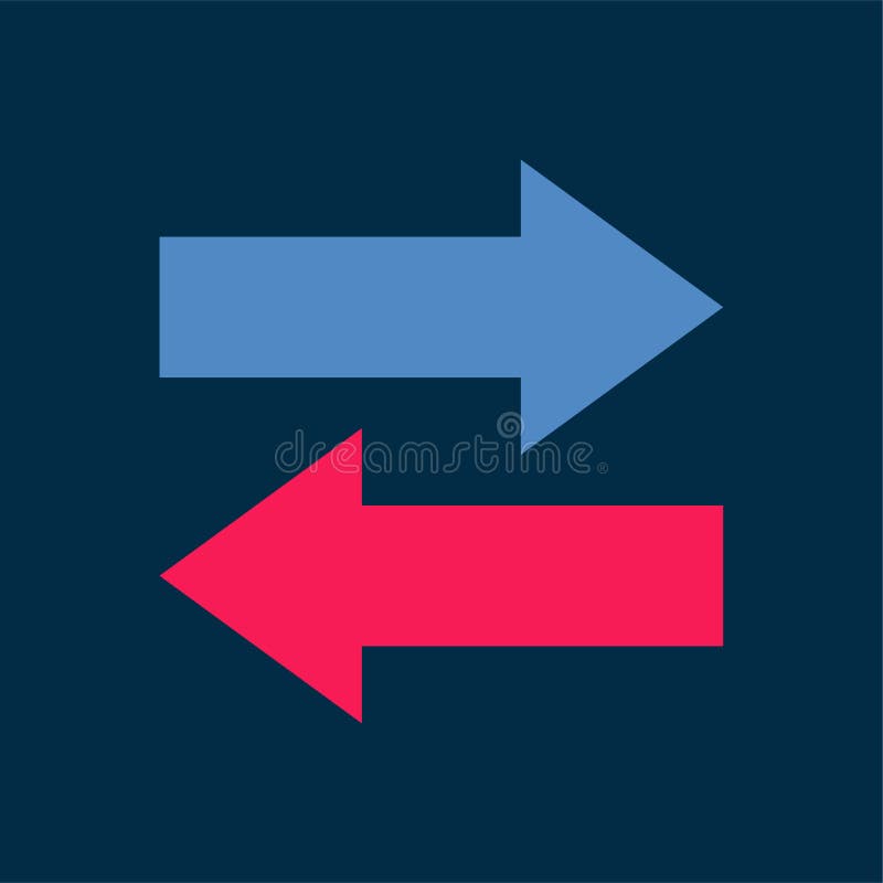 Arrows Direction. Road Signs for Street or Highway Traffic Navigation ...