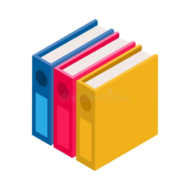 Isometric Office Files Stock Illustrations – 360 Isometric Office Files ...