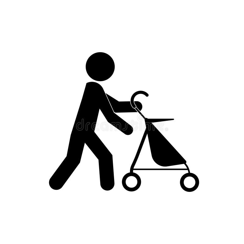 Stick Figure Pram Baby Stock Illustrations – 28 Stick Figure Pram Baby ...