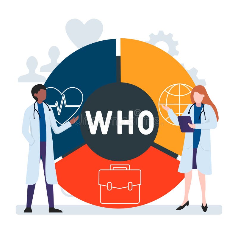 Flat Design People Who World Health Organization Stock Illustrations ...
