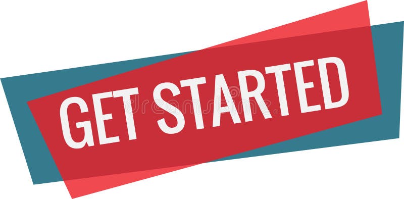 Get Started Button. Get Started Sign, Vector Web Interface Oval Buttons ...