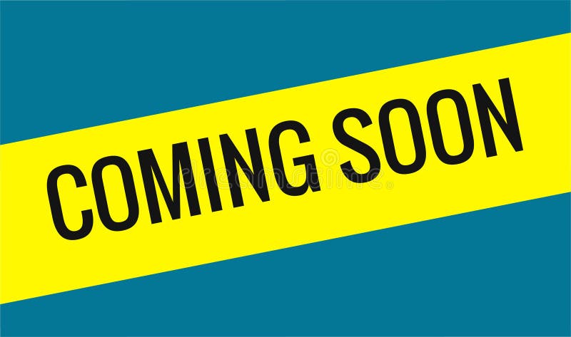 Modern Red Vector Banner Ribbon Coming Soon with Megaphone. Web Element ...