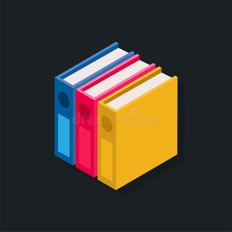 Isometric Office Files Stock Illustrations – 360 Isometric Office Files ...