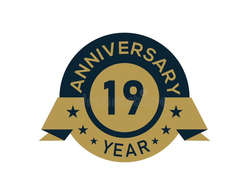 Happy Anniversary 19 Years Stock Illustrations – 366 Happy Anniversary ...