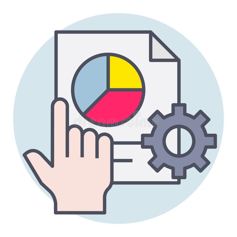 Filled Color Outline Icon for Yogurt. Stock Vector - Illustration of ...