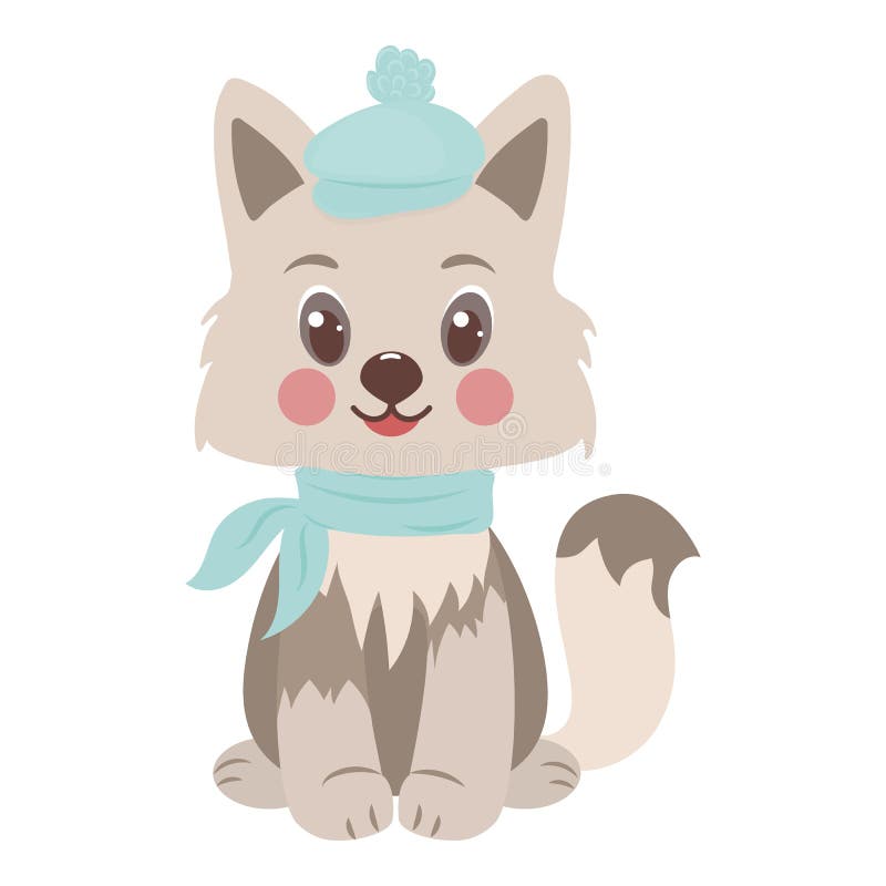 Cartoon Wolf Cub Stock Illustrations – 654 Cartoon Wolf Cub Stock ...