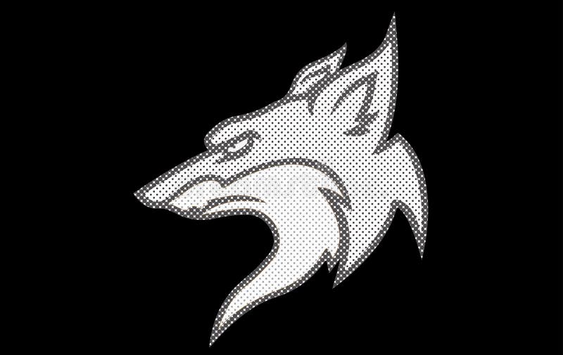 Vector Logo Design on Black Stock Vector - Illustration of graphic ...