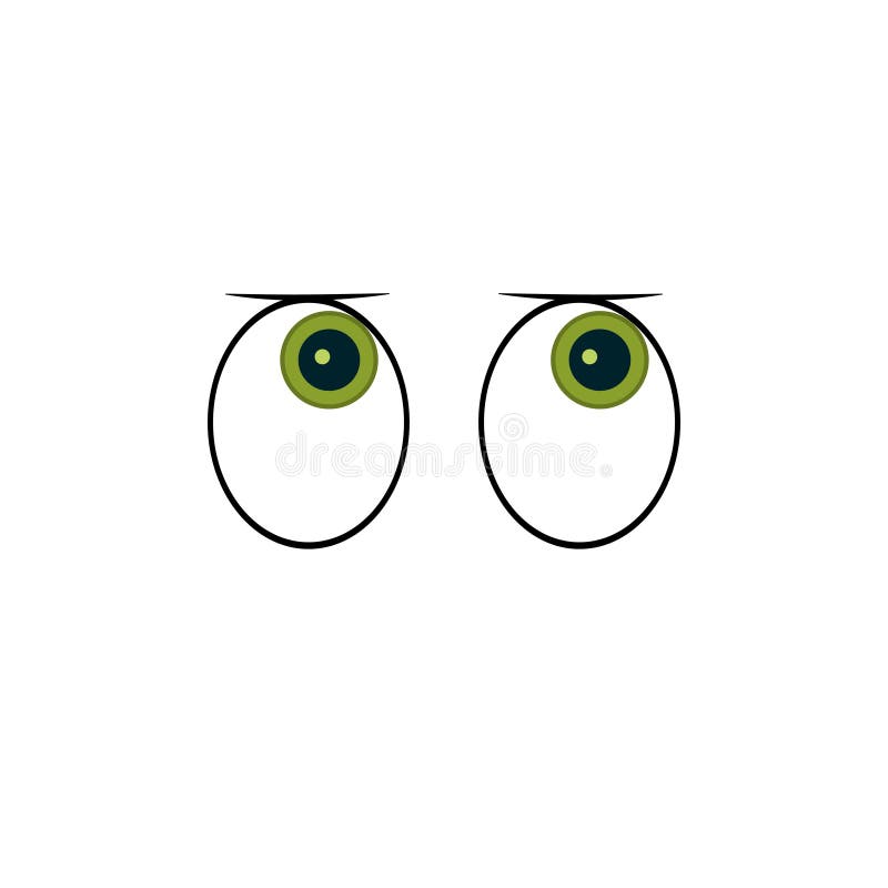 Thinking Eyes from Green Eyes Series of Frankenstein Stock Vector ...