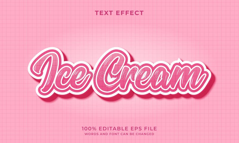 Ice Cream Typography Stock Illustrations – 5,278 Ice Cream Typography ...