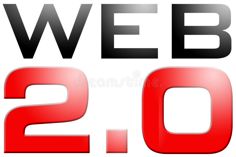 Web 2.0 stock illustration. Illustration of online, wide - 8261537