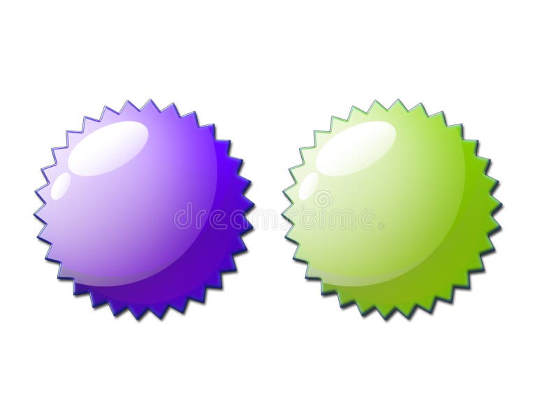 Web 2.0 Paires De Sceau De Certificat Illustration Stock - Illustration ...