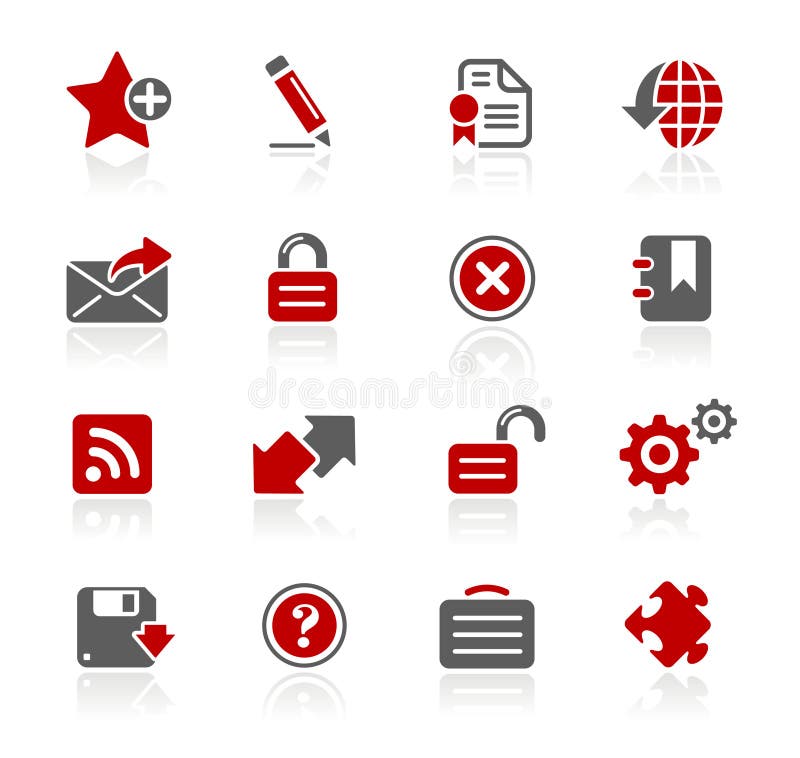 Computer & Devices // Redico Series Stock Vector - Illustration of icon ...