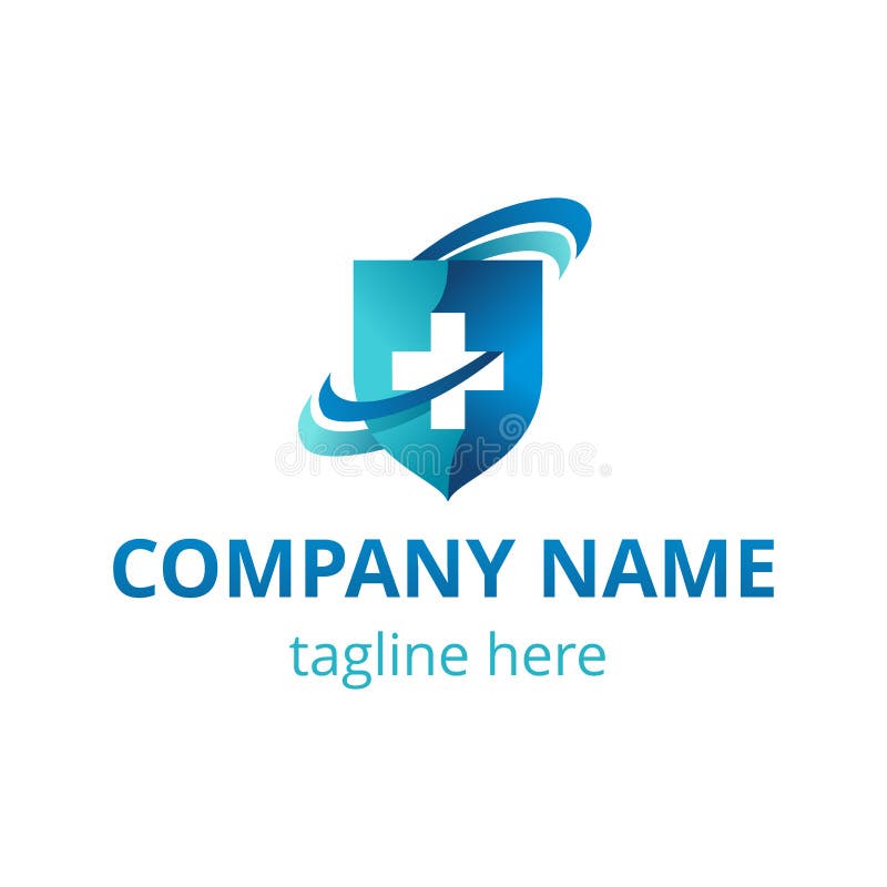 Medical Protection Icon - Healthcare Logo Stock Vector - Illustration ...