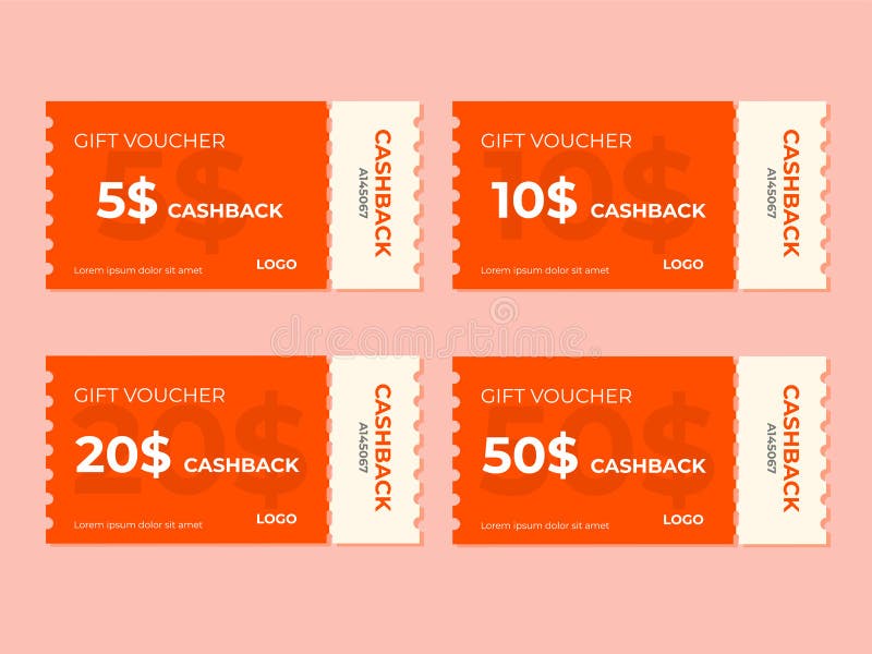 Set of Coupon Promotion Sale for Website, Internet Ads, Social Media or ...