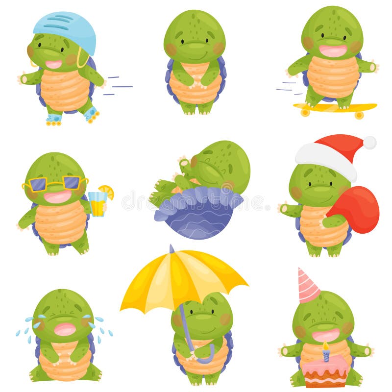 Christmas Turtle Stock Illustrations – 441 Christmas Turtle Stock ...